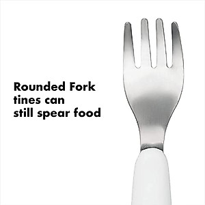 OXO Tot Fork & Spoon Set- Teal , 2 Piece Set