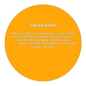 Nescafe Dolce Gusto Coffee Pods, Latte Macchiato, 16 capsules, Pack of 3