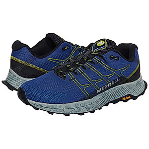 Merrell Men's J066747W Moab Flight Hiking Shoe, Cobalt, 10 W