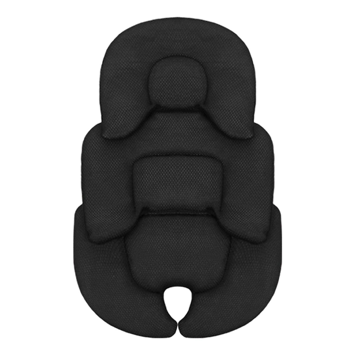Yiju Baby Stroller Cushion Head and for Buggy Pushchair Pram, Black, 58x38cm