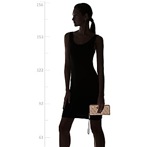 GUESS Izzy Large Zip Around Wallet, Latte Logo/Brown