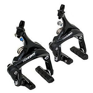 TEKTRO R526 Dual Pivot Caliper Brake Set 39-54mm Designed for 28C tire, Black, MH1850-B