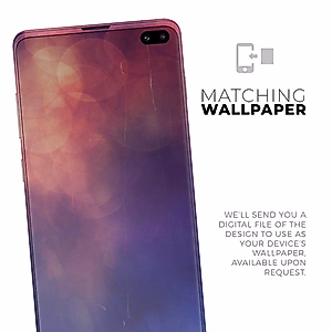 DesignSkinz Abstract Fire & Ice V17 Protective Vinyl Decal Wrap Skin Cover Compatible with The Samsung Galaxy S20 (Screen Trim & Back Glass Skin)