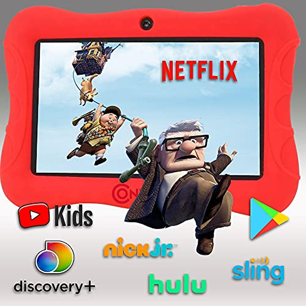 Contixo V9 Kids Tablet and H1 Kids Headphones Bundle, 7-inch HD, Ages 3-7, Toddler Tablet with Camera, Parental Control - Android 10, 32GB