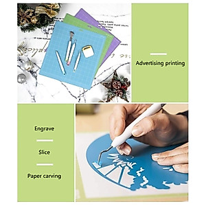 YANIYA Cutting Mat for Cricut, 12x12inch/12x24inch Standardgrip, Lightgrip, Stronggrip Mat, Non-Slip Cutting Mat Replacements, Green,12 By 24 Inches