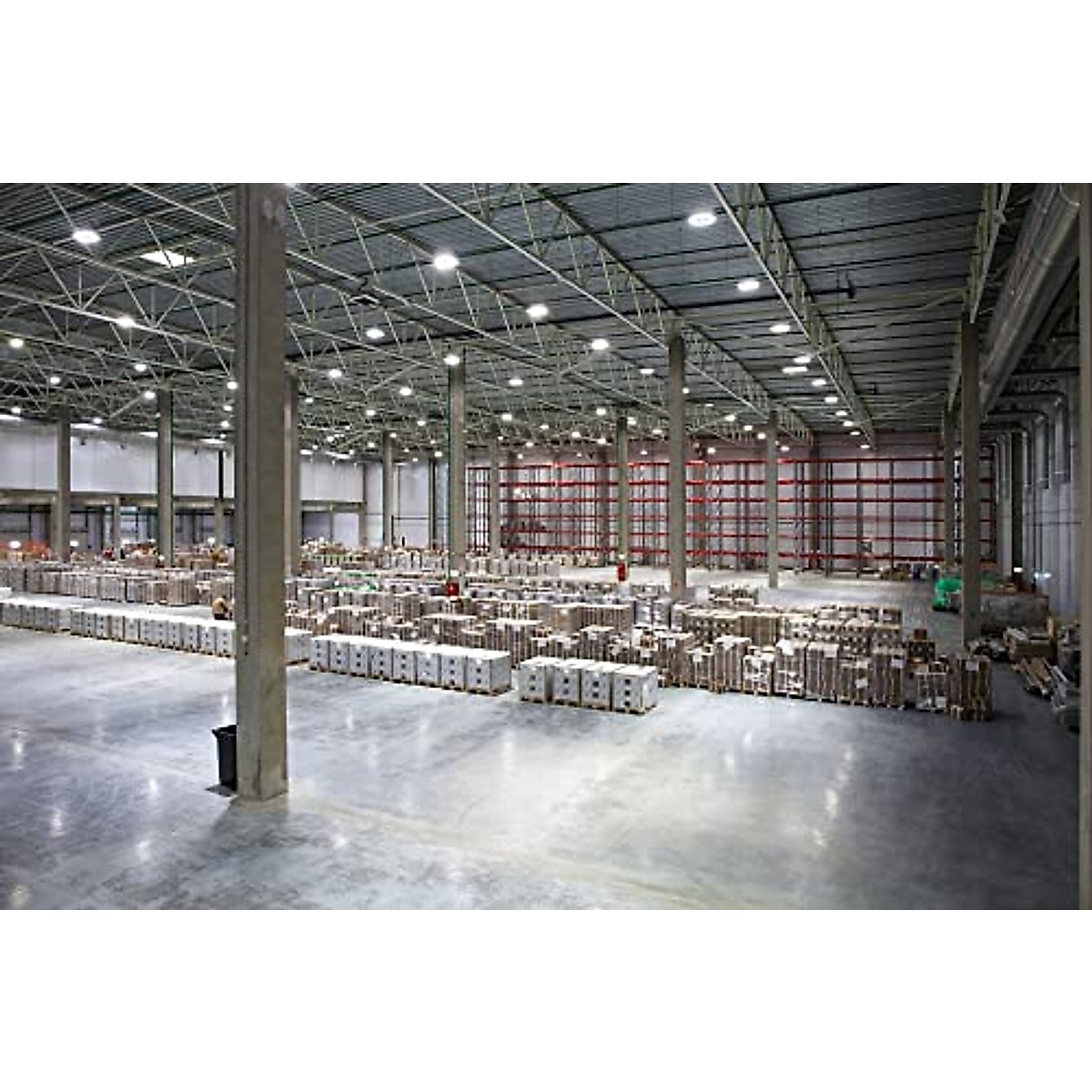 Lithonia Lighting CPRB ALO13 UVOLT SWW9 80CRI DBL LED Round High Bay with Switchable Color Temperature and Adjustable Light Output Switch, Multi-Volt 120-347V, 13-inch, Black