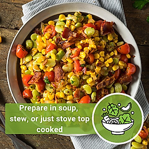 Sow Right Seeds - Fordhook Lima Bush Bean Seeds for Planting - Non-GMO Heirloom Packet with Instructions to Plant an Outdoor Home Vegetable Garden - Stringless Variety - Protein Packed Bush Bean (1)