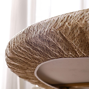 Round Vinyl Fitted Tablecloth with Flannel Backing Elastic Edge Design Table Cover Waterproof Oil-Proof PVC Table Cloth Stain-Resistant Wipeable for Round Table