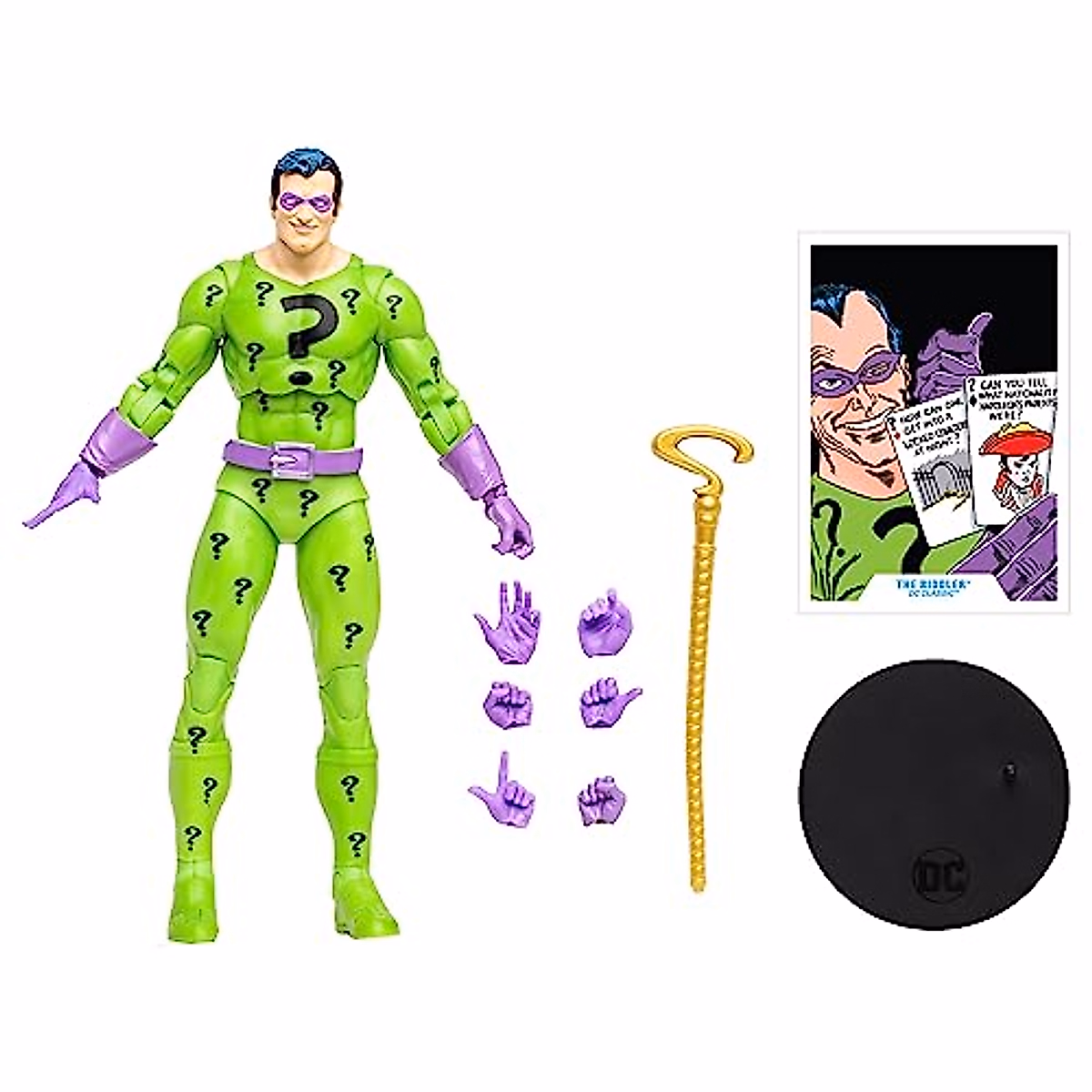 McFarlane Toys - DC Multiverse The Riddler (DC Classic) 7in Action Figure