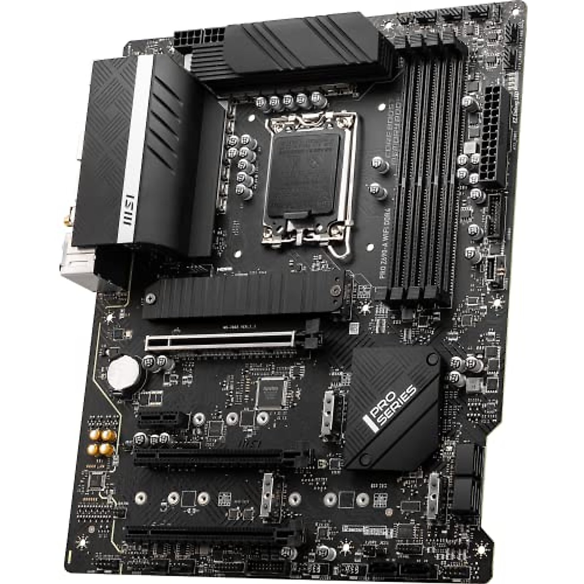 MSI PRO Z690-A WiFi DDR4 ProSeries Motherboard (ATX, 12th Gen Intel Core, LGA 1700 Socket, DDR4, PCIe 4, CFX, M.2 Slots, Wi-Fi 6E)