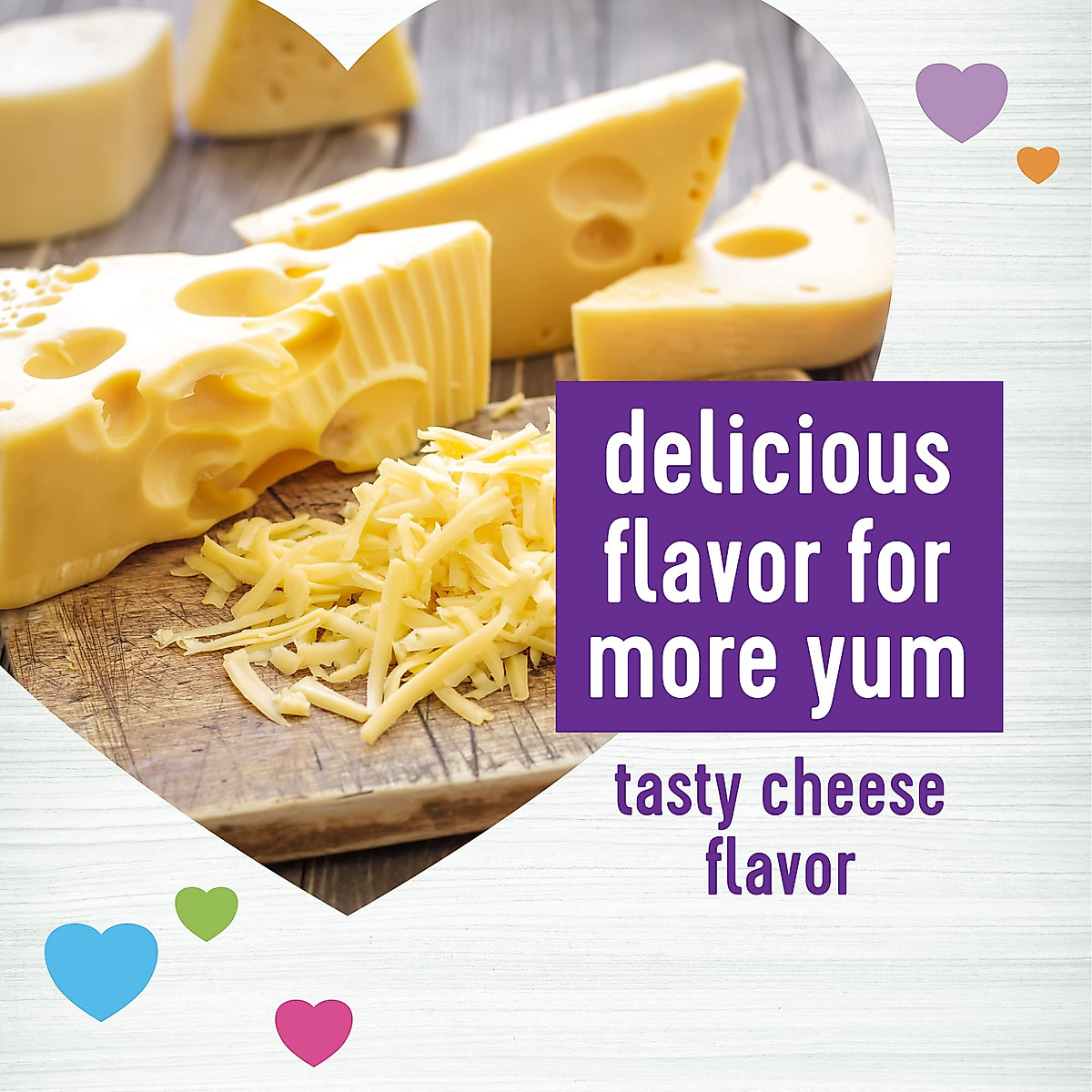 Wellness Tasty Cheese Flavored Soft Chews Calming Supplements for Dogs, 90 Count