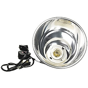 Exo Terra Light Dome, Aluminum UV Reflector Lamp for Reptile Terrariums, 5.5 Inches