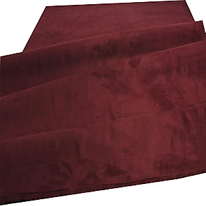 Wine Suede Microsuede Fabric Upholstery Drapery Fabric (1 Yard)