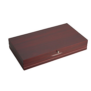 Wallace Dark Walnut Flatware Chest, 19 inches wide