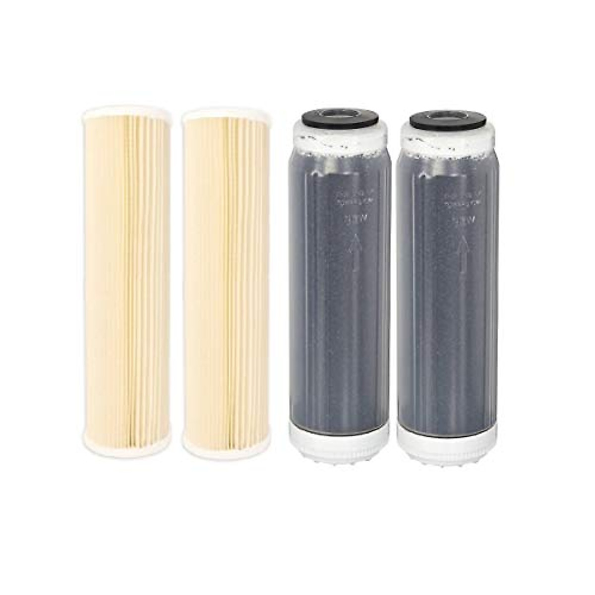 IPW Industries Inc. Compatible Upgraded Replacement Filters For HydroLogic Stealth RO150 / RO300 Systems; 2) 22060 and 2) 22125