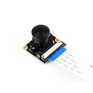 Waveshare IMX219-160IR Camera for Jetson Nano Infrared Night Vision 3280 × 2464 Resolution 8 Megapixels 160° FOV IMX219 Sensor Suit for Face Recognition Road Mark Detection License Plate Recognition