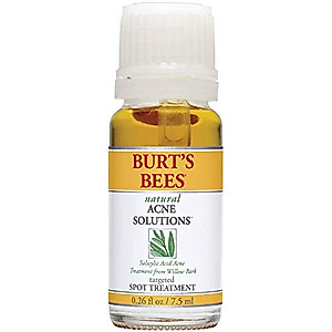 Burt's Bees Natural Acne Solutions Targeted Spot Treatment, 0.26 Ounces each (Value Pack of 3)