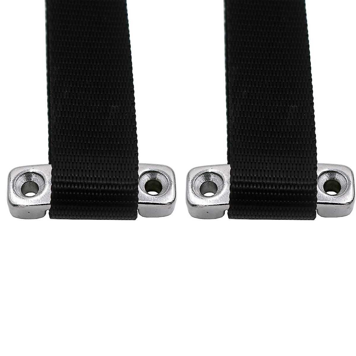 YYST Cooler Tie-Down Kit Strap Improved Cooler Straps Compatible with Yeti RTIC Igloo Coleman Coolers W SS 316 Buckle and 316 Deck Loop to Keep Your Cooler Secured - No Cooler – Type B (2)