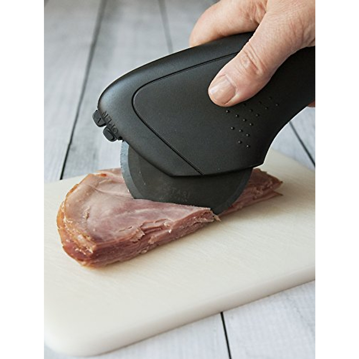 Pizza Cutter Wheel: Easy Clean - Protective Blade Guard -Razor Sharp Ceramic Edge Cuts Smoothly - Sharper than Stainless Steel, No Rust Nonstick Pizza Slicer - Luxury Gift Box - Pizza Gifts | Cestari