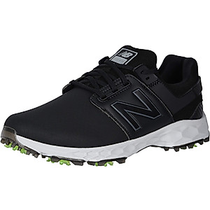New Balance Men's LinksPro Golf Shoe, Black, 8 Wide