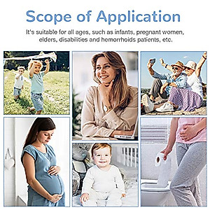 MERONG Portable Travel Electric Bidet Sprayer Handheld Personal Bidet Sprayer Bidet Bottle for Baby Care/Outdoor Traveling