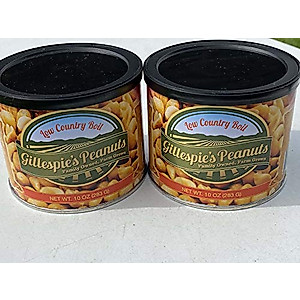 Low Country Boil 10oz cans Gillespie's Peanuts grown on our family farm! (1 Can)