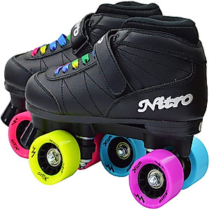 Epic Skates Men's Super Nitro Rainbow, Size 7, Multicolor
