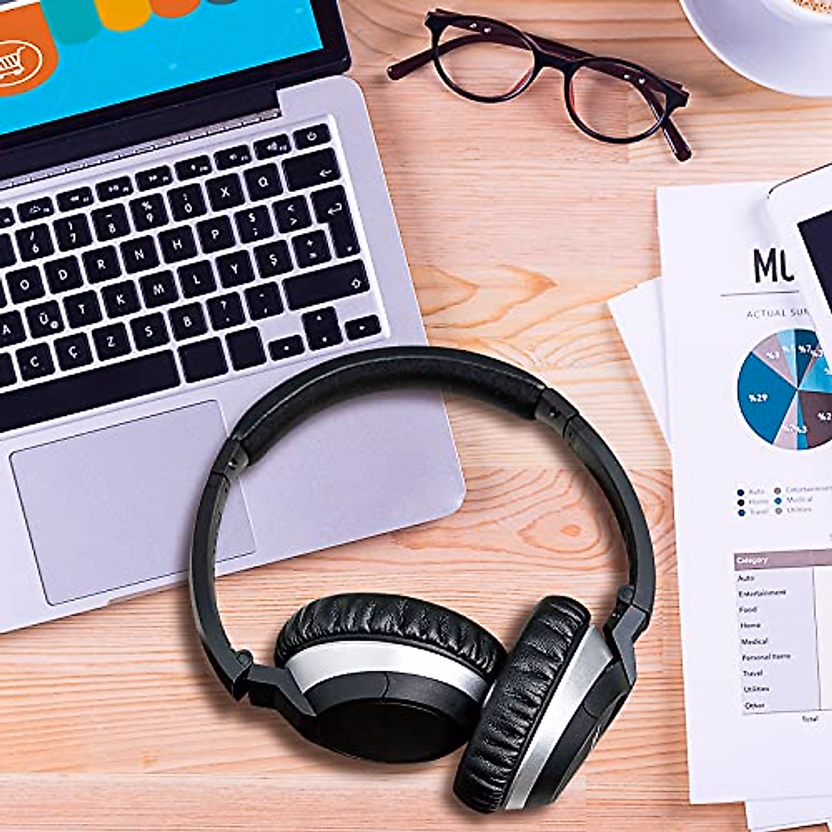 Cuziss QuickFit Replacement Ear Pads Cushions with Memory Foam for Bose On-Ear OE, OE1, QuietComfort QC3 Headphones Earpads, Headset Ear Cushion Repair Parts