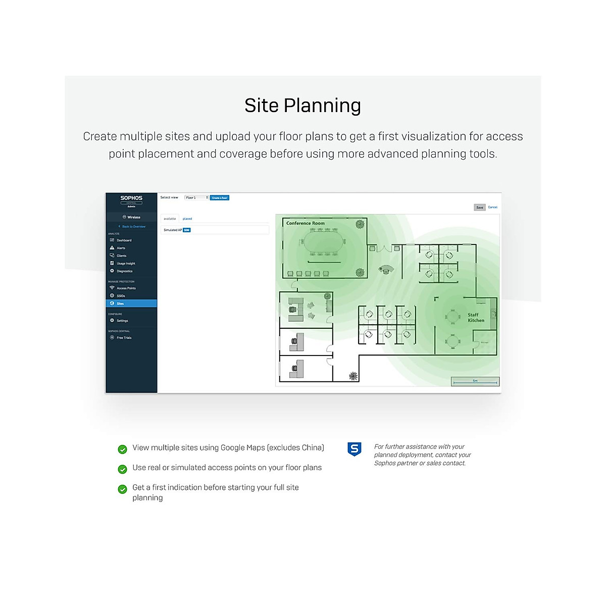 Sophos | APX 120 | Wireless Access Point with Endpoint Protection | A120TCHNF