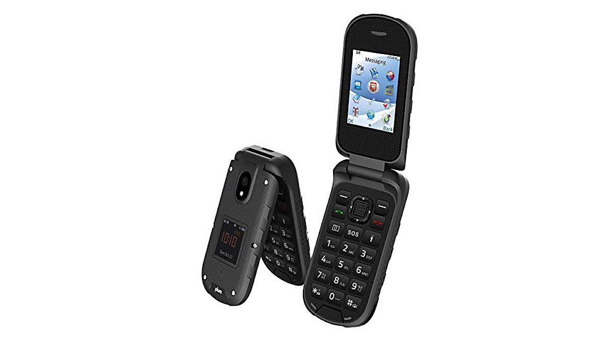 Plum Ram 8: Rugged Flip Phone Unlocked IP68 Waterproof