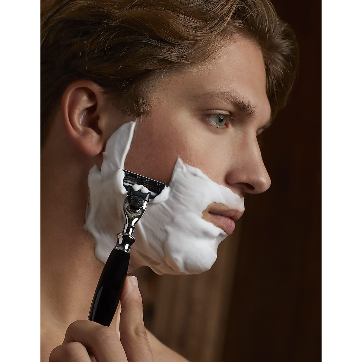 Union Razors SS3RZ Razor with Black Wood Handle