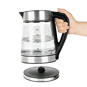 Kalorik 1.7L Rapid Boil Digital Electric Kettle, in Stainless Steel (JK 45907 SS)