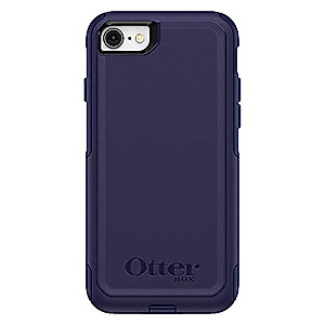 OtterBox iPhone SE 3rd & 2nd Gen, iPhone 8 & iPhone 7 (not compatible with Plus sized models) Commuter Series Case - INDIGO WAY, slim & tough, pocket-friendly, with port protection
