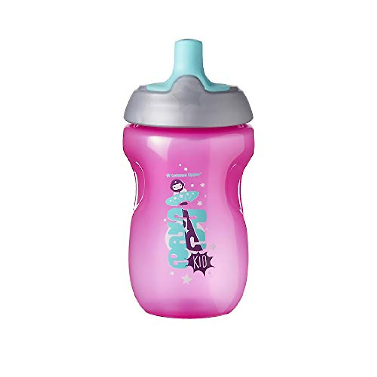 Tommee Tippee Sportee Toddler Sports Sippy Cup Spill-Proof, BPA-Free – 12+ months, 10oz, 3 Count