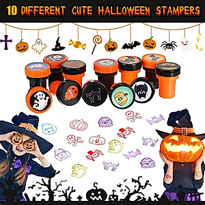 MSOOIIO Premium Halloween Party Favors Toys for kids,58PCS Cute Halloween Themed Toys, Assortment Kids Trick or Treat Party Favors Supplies,Treat Bag Stuffers Goody Bag Filler Halloween Treats Prizes