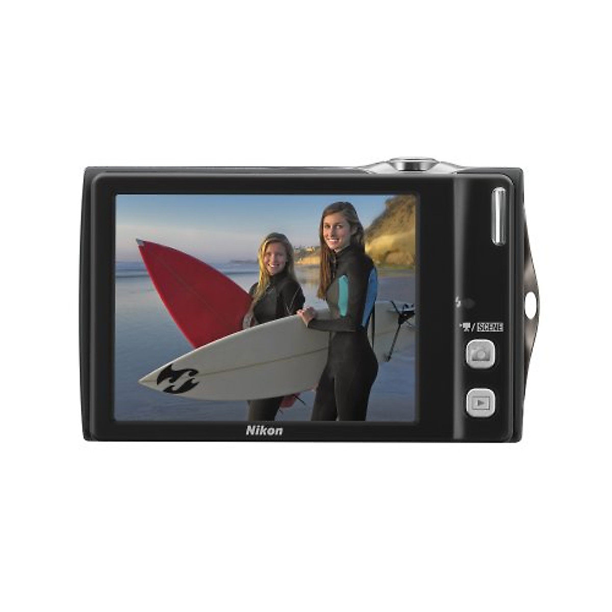 Nikon Coolpix S4000 12 MP Digital Camera with 4x Optical Vibration Reduction (VR) Zoom and 3.0-Inch Touch-Panel LCD (Black)