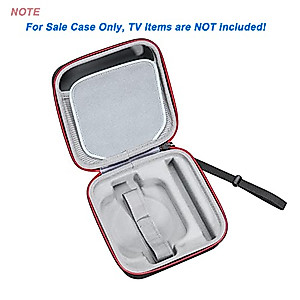 RLSOCO Hard Case for Apple TV 4K / TV HD (2022/2021/2017) - The Straps fit The Newest TV