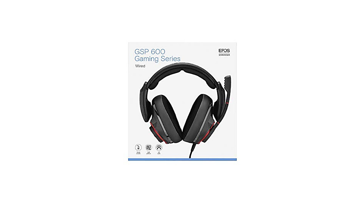 EPOS Sennheiser GSP 600 Gaming Headset with Noise-Cancelling Mic