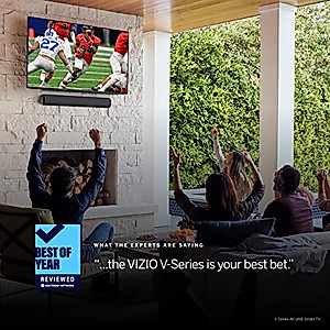 VIZIO 75-Inch V-Series 4K UHD Smart TV with Voice Remote, Dolby Vision, Alexa Compatibility, VRR with AMD FreeSync, V756-J03, 2021 Model