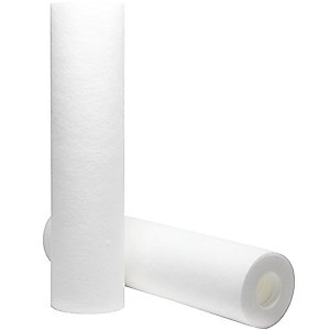 2-Pack Replacement for Watts WP-4V Polypropylene Sediment Filter - Universal 10-inch 5-Micron Cartridge Compatible with WATTS PREMIER 500109 WP-4V VOC REVERSE OSMOSIS SYSTEM - Denali Pure Brand