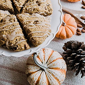 Village Candle Spiced Pumpkin Large Apothecary Jar, Scented Candle, 21.25 oz.