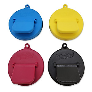 Beverage Buddee Can Cover - Best Can Cover For Standard Size Soda/Beer/Energy Drink Cans - Made In The USA - BPA-PCB Free - 4 pack (Asst Colors)