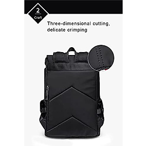 GOOTRAIL Laptop Backpack Anti-Theft Water Resistant 15.6 Inch Laptop Multiple Tablets and Notebook Business Traveler Fashion Casual College Student Unisex Computer Bag