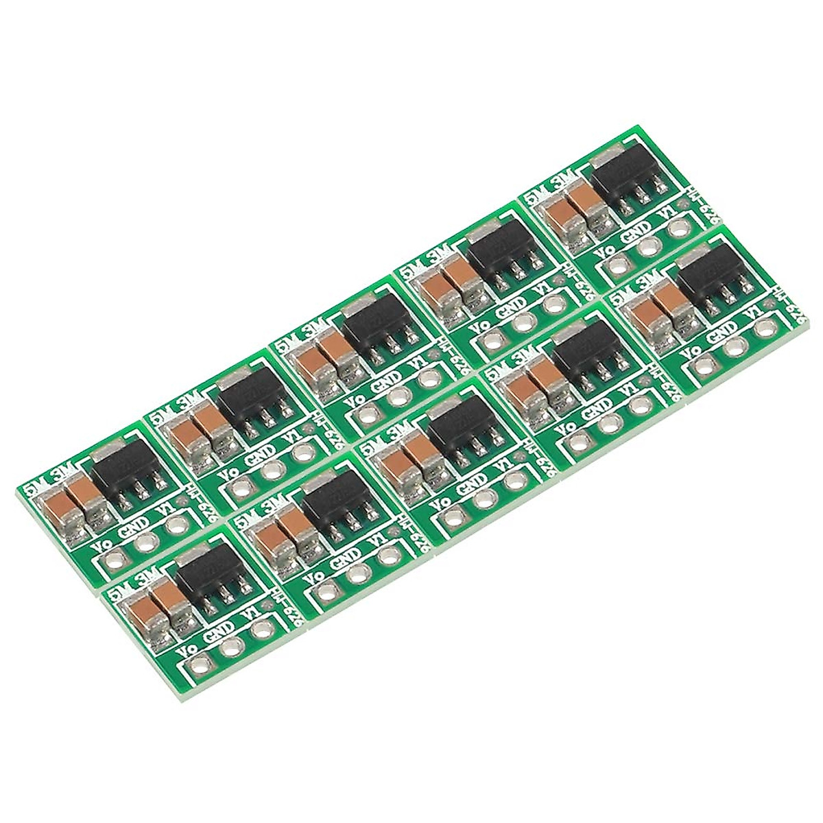 AITRIP 10PCS DC-DC Boost Converter Module,1.5V 1.8V 2.5V 3V 3.3V 3.7V 4.2V to 5V DC-DC Step Up Power Module Voltage Boost Converter Board 0.9-5V to 5V