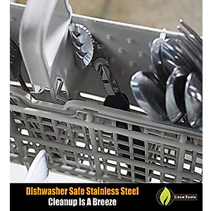 Cave Tools Jalapeno Pepper Corer and Deseeder to Peel or Slice Off Bell, Banana, or Chili Pepper Tops/Stems For Roasting Poppers on Grill, Smoker, or Oven - Kitchen and BBQ Accessories