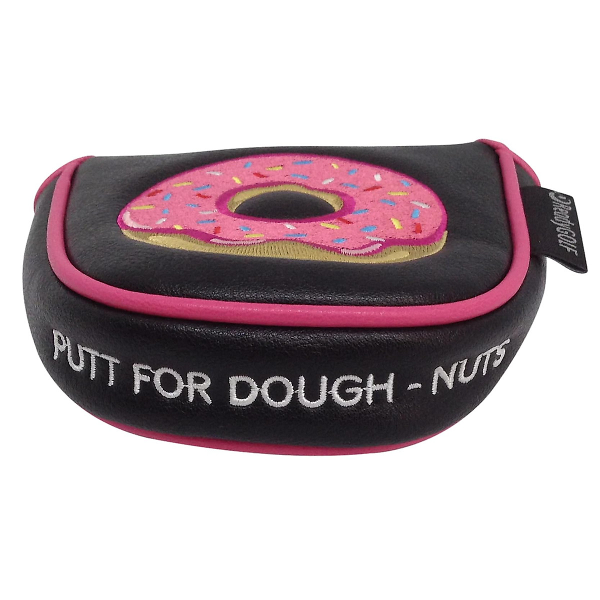 ReadyGOLF Putt for Dough-Nuts Embroidered Doughnut Putter Cover - Mallet