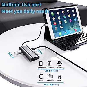 Eaibeiy USB C HUB, 11in1 USB C Docking Station