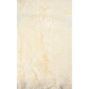 Overstock New Zealand Natural Sheepskin Rug - 2x3 Green Sheepskin
