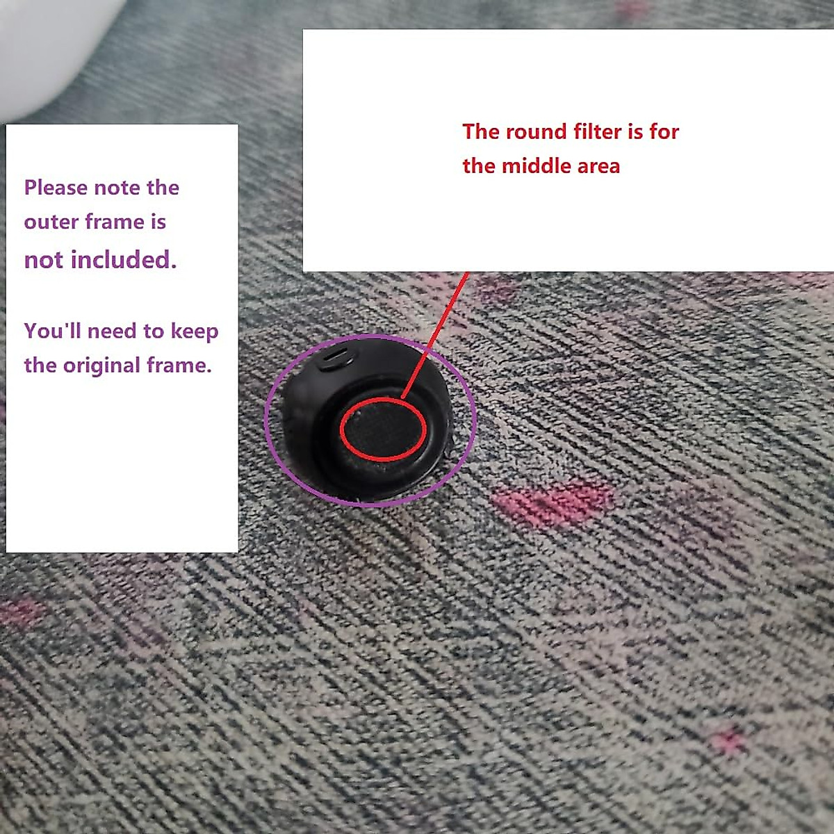 ZG0I7 Earphone Mesh Filter for Airpords Pro Repair Parts Replacement Dustproof Filter Tool Set 2 Pairs with Anti Static Stainless Steel Tweezer