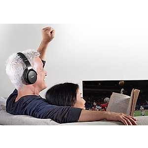 Sharper Image TV Wireless Headphones - Silver